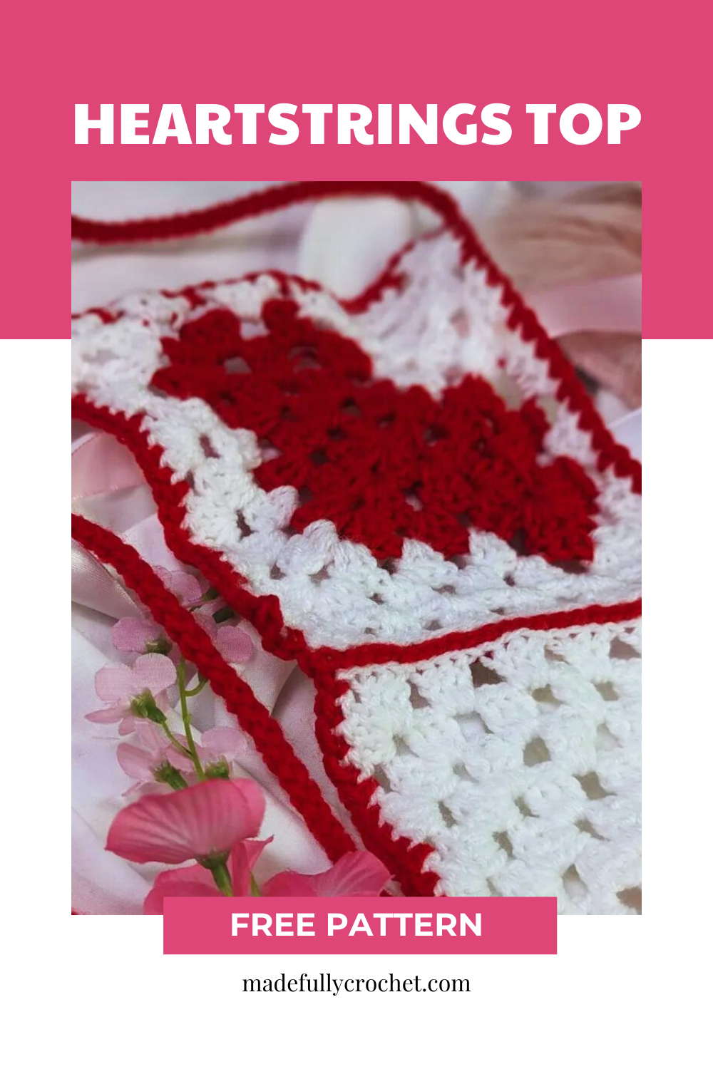 How to Make a Heart Crochet Crop Top – Free Crochet Pattern