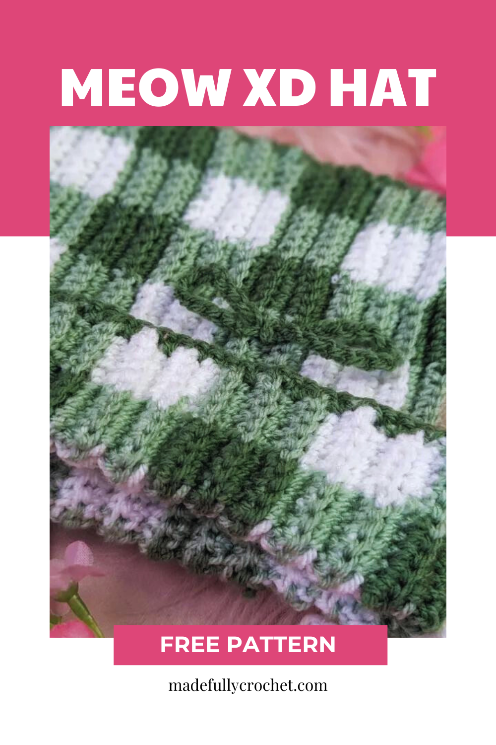 How to Make a Crochet Kitty Hat – Free Crochet Pattern